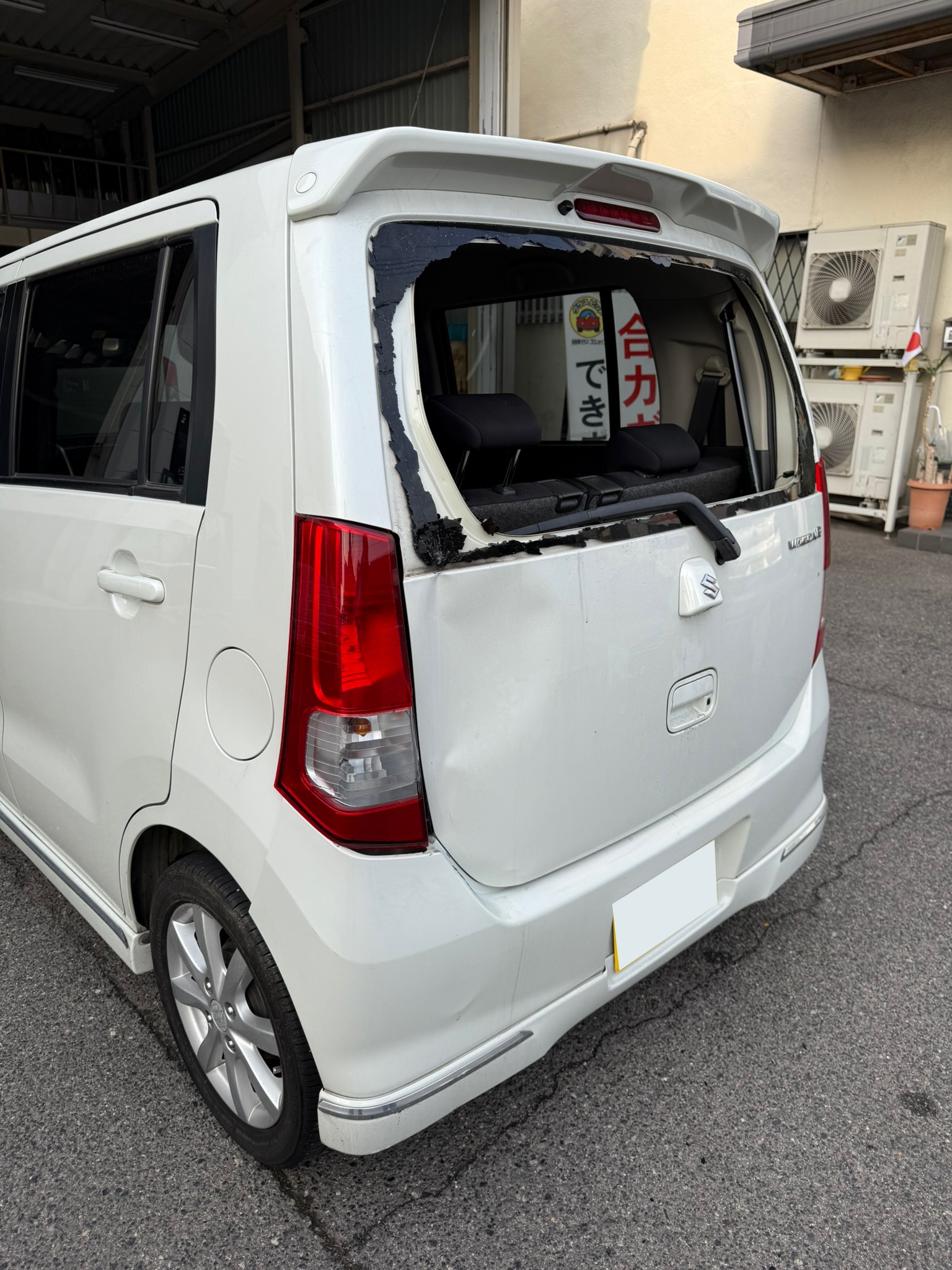 Part241～【施工事例】ワゴンR リアガラス交換｜飛散防止・安心仕上げ～ - 貴方にとってのキレイを実現するコーティング専門店【GENTLE】